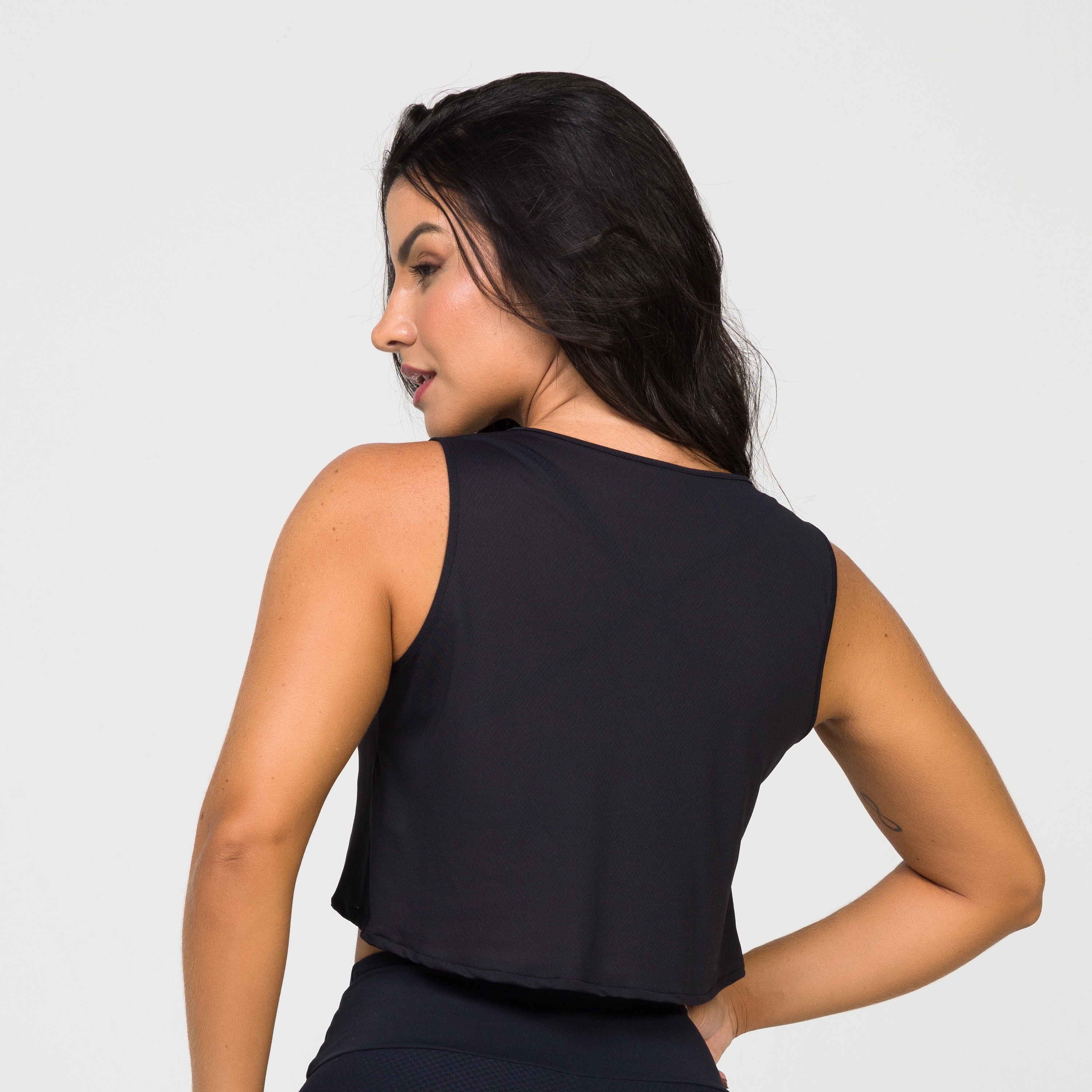 Regata Preta Silk Body - Avvi