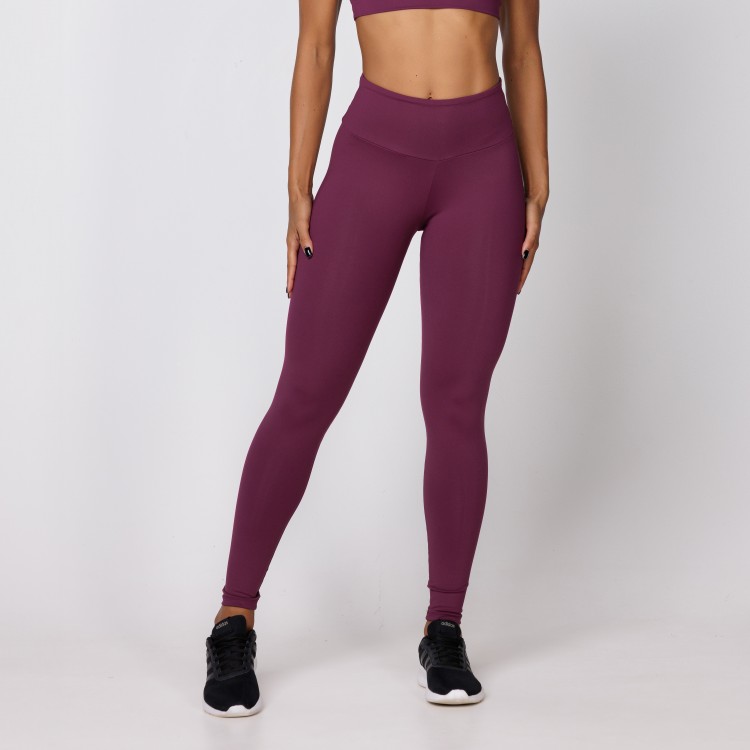 LEGGING POLIAMIDA BÁSICA MALBEC - Avvi