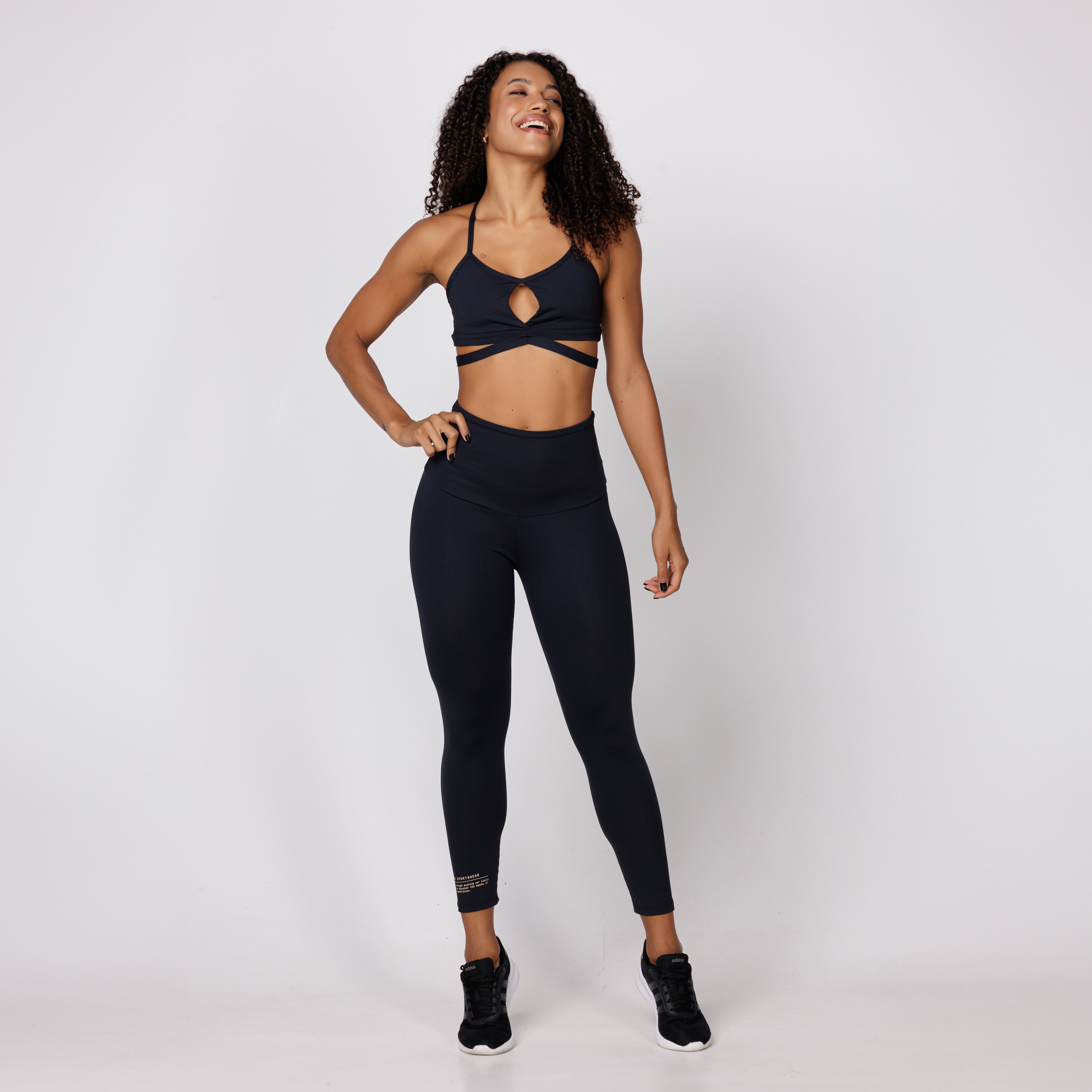 TOP FLOREST PRETO - Avvi