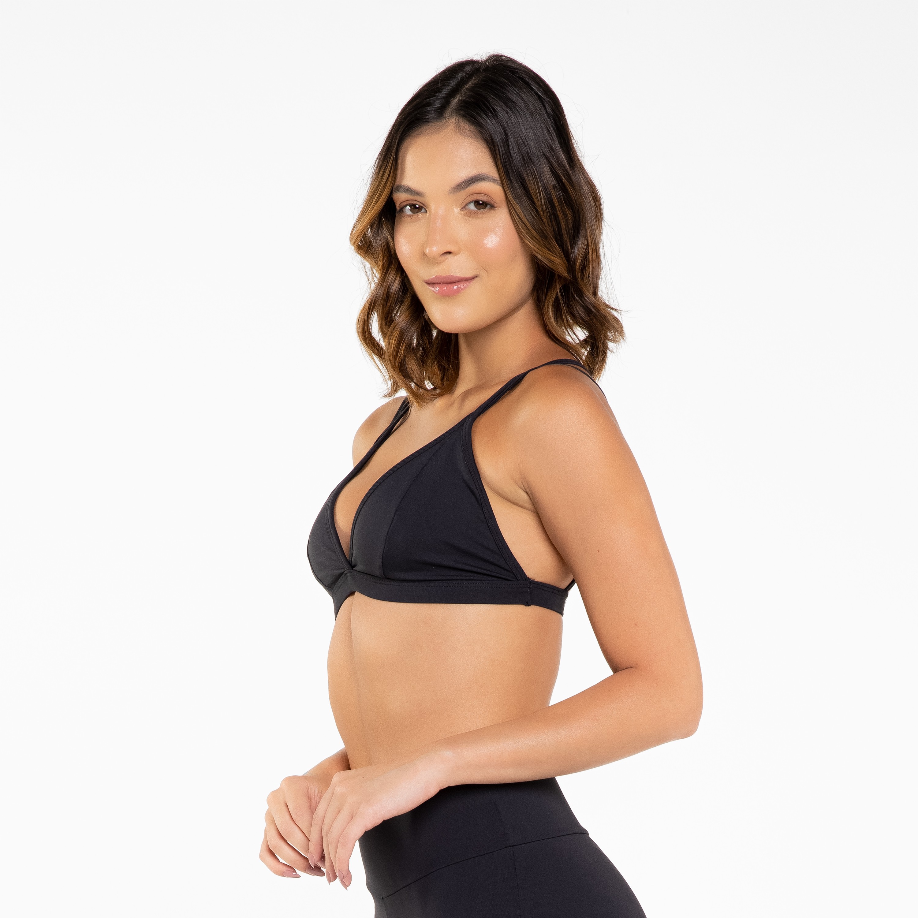 Top Full Light Preto - Avvi