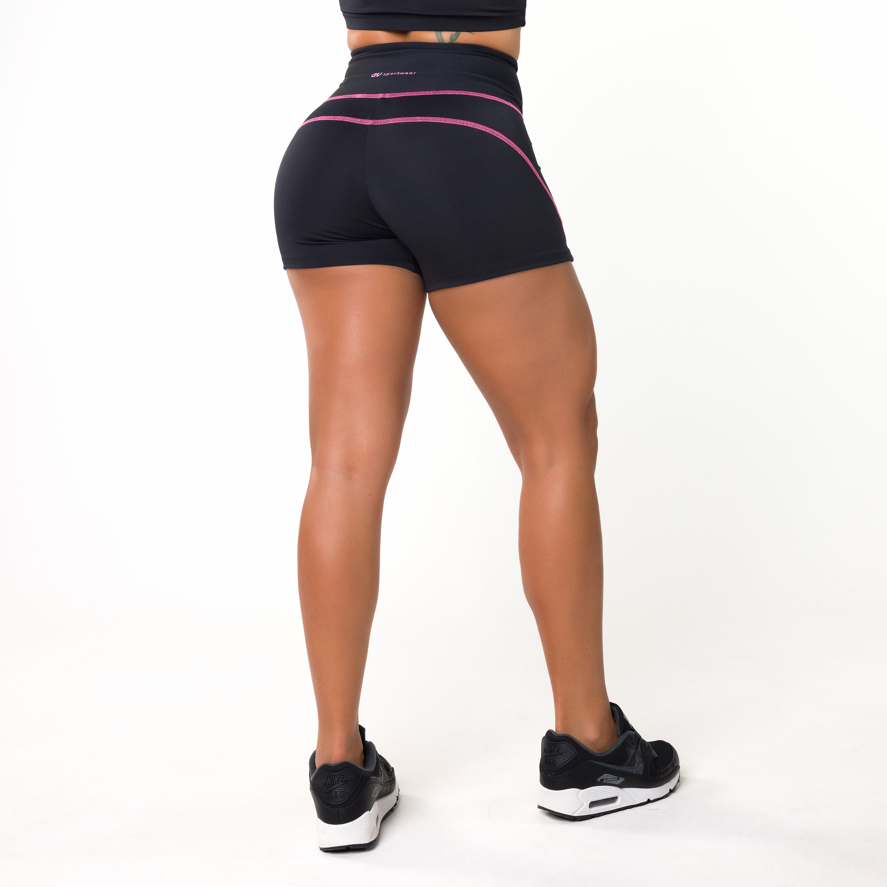 Short Preto Power - Avvi